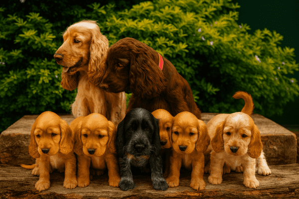 Couleurs du Cocker Spaniel : toutes les robes avec photos - Coeurdecocker